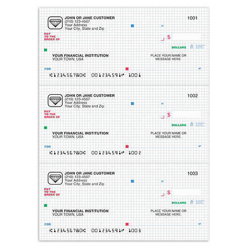 3-To-A-Page - Desk Register - HighTech | Walmart Checks